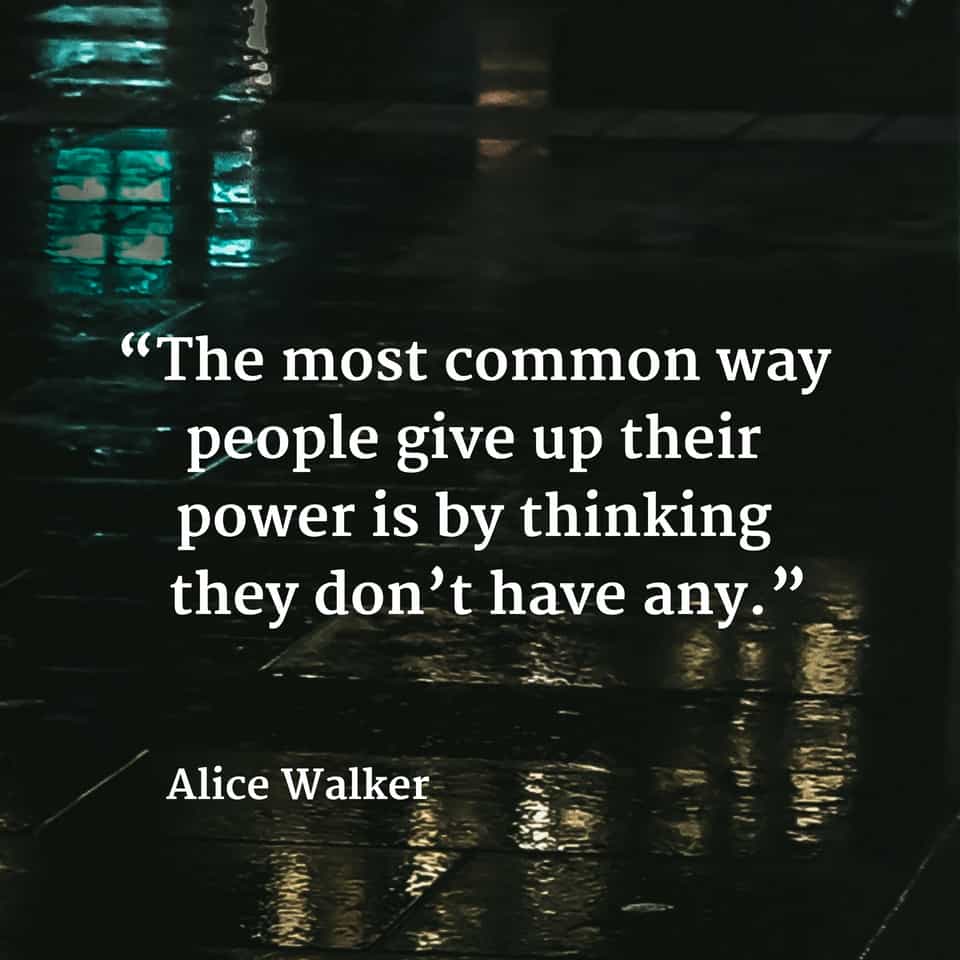 The Most Common Way People Give Up Their Power - ONE WORLD