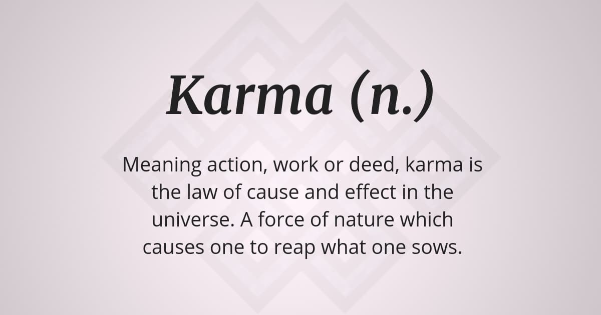 The 10 Rules Of Karma